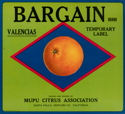 Bargain – The Crate Label