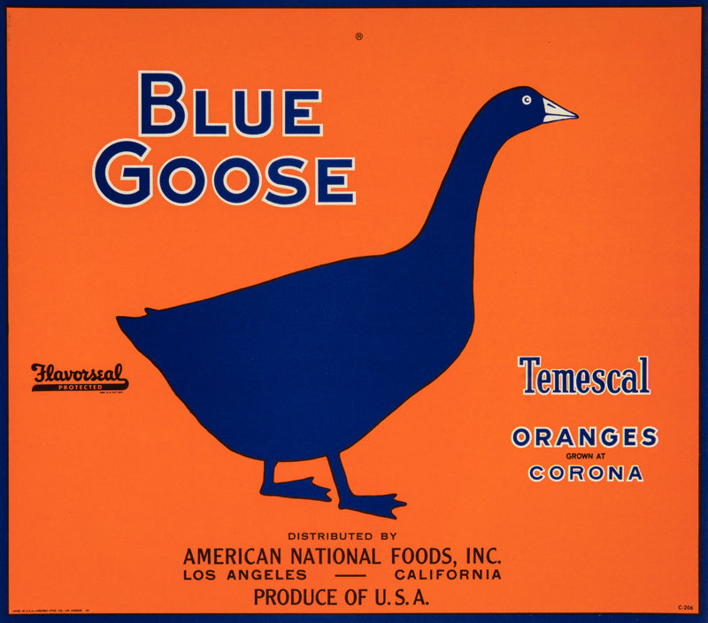Blue Goose (Temescal) – The Crate Label
