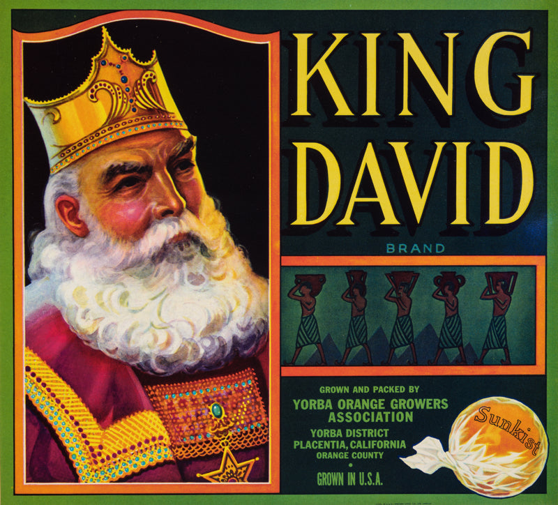 King David – The Crate Label