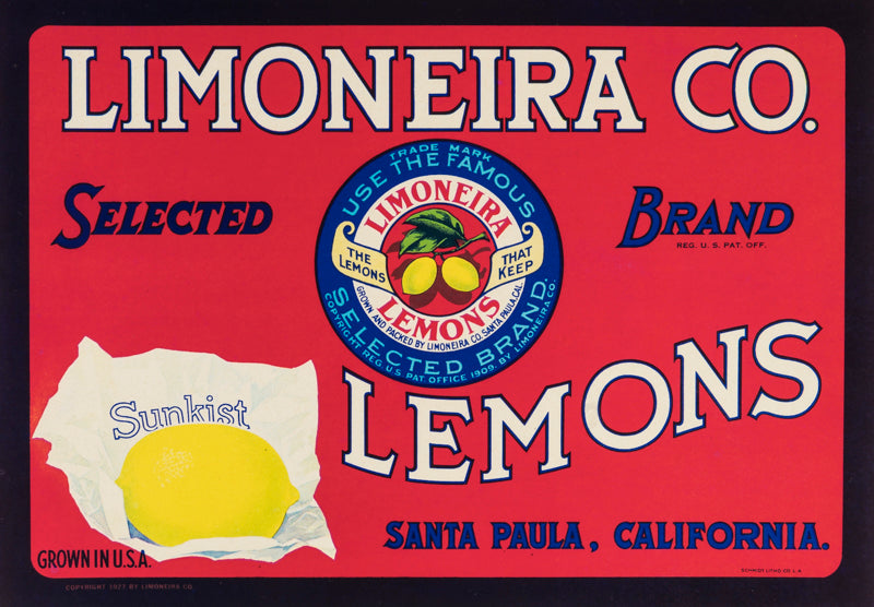 Limoneira Co – The Crate Label